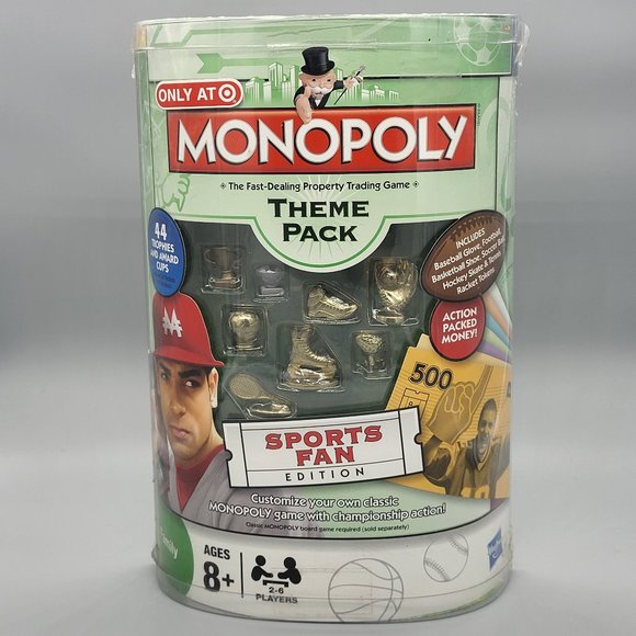 Hasbro | Games | Monopoly Sports Fan Theme Pack Game Pieces | Poshmark